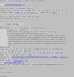 Het lezen van mailer daemon meldingen » BIT