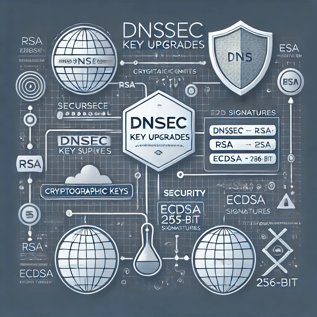 We have upgraded the DNSSEC lock cylinders and distributed new keys